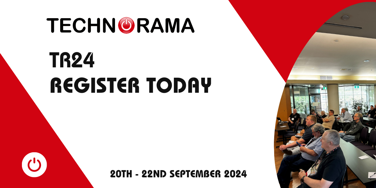 TR24 - Register NOW! - Technorama